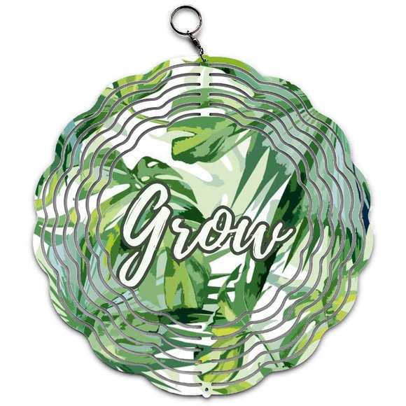 Design | Grow Plants Lover Design Wind Spinner With Swivel Hook | Poshmark
